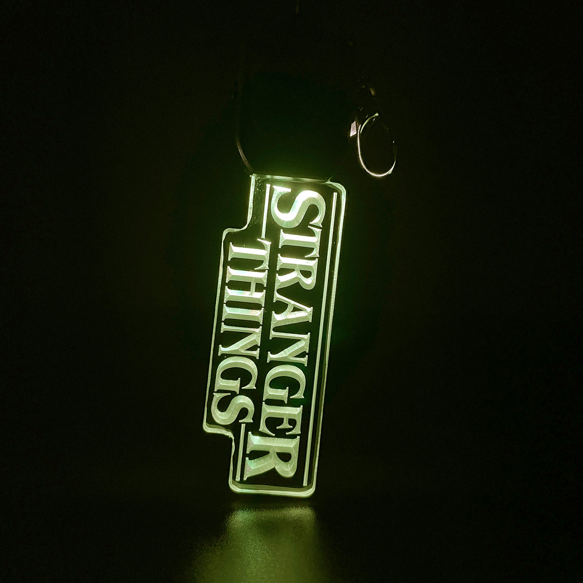 Stranger Things LED Light Acrylic Keychain – joyatwall
