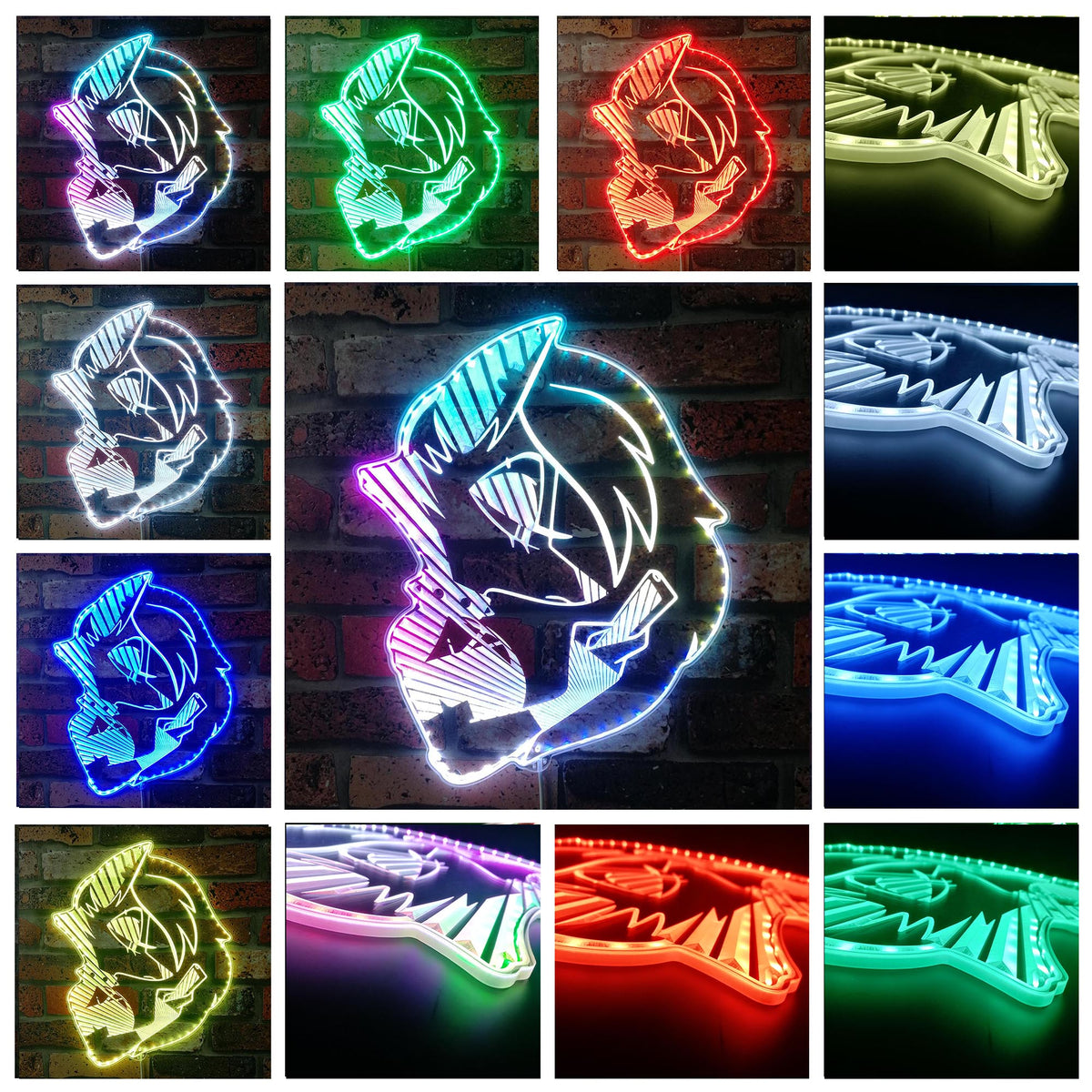 Helluva Boss Loona Dynamic RGB Edge Lit LED Sign | PROLEDSIGN – joyatwall