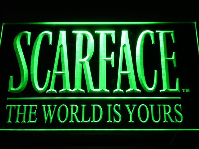 Scarface The World Is Yours Neon Sign - Joyatwall – joyatwall