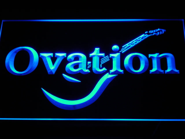 Ovation Guitars Acoustic Music Neon Sign | LEDLABCAVE – joyatwall