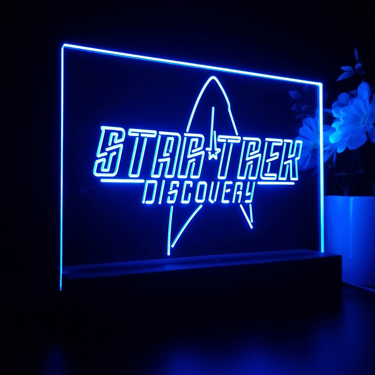 Star Trek Discovery 3D LED Optical Illusion Night Light | Joyatwall ...