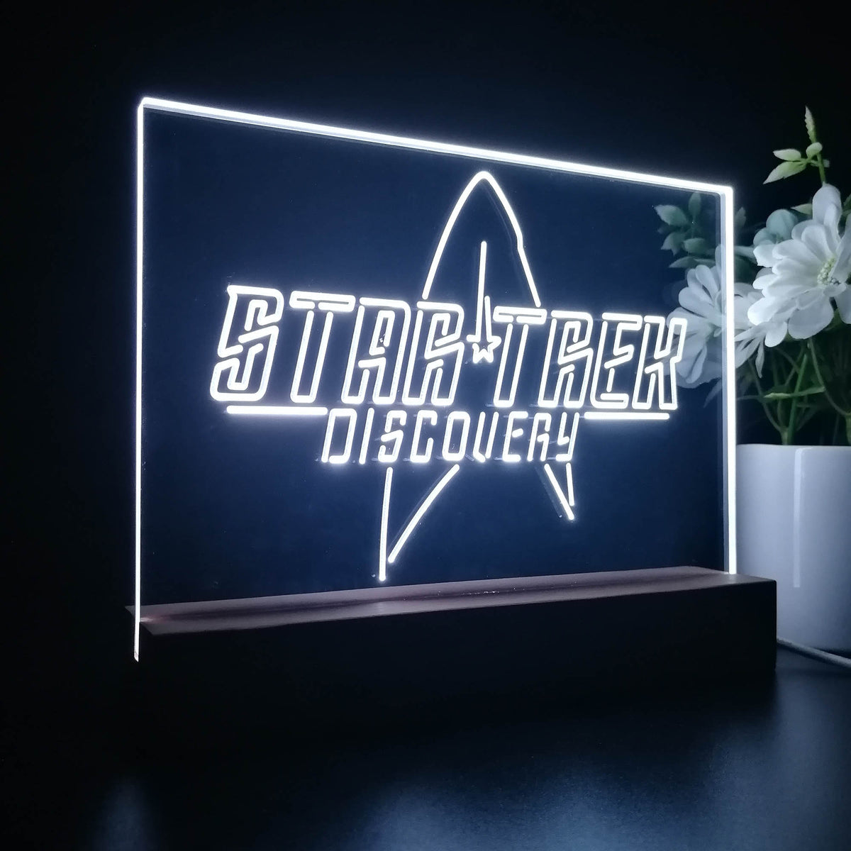 Star Trek Discovery 3D LED Optical Illusion Night Light | Joyatwall ...