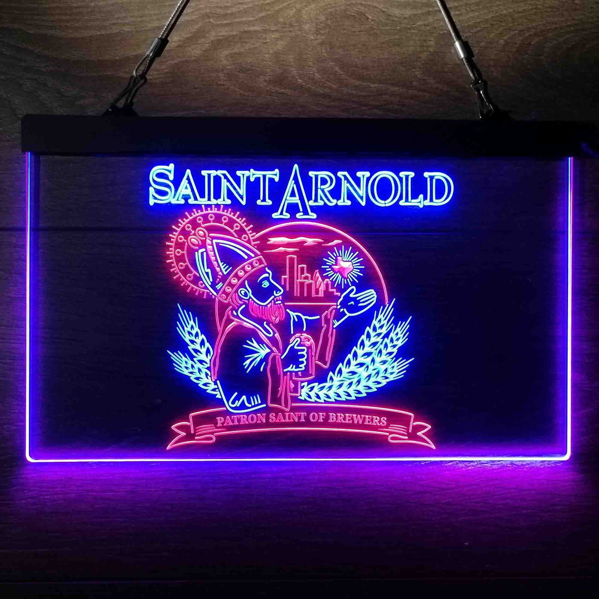 Saint Arnold Brewing Co. Neon Light Up Sign - Joyatwall – joyatwall