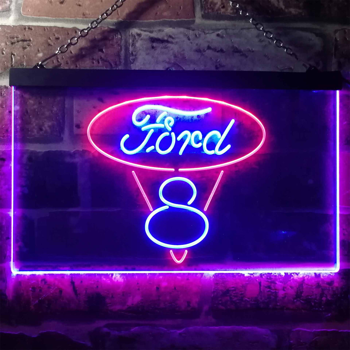 Ford V8 Car Neon Light Up Sign - Joyatwall – joyatwall